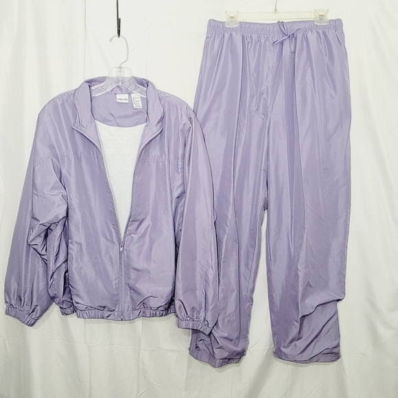 Cherokee | Pants & Jumpsuits | Vintage Cherokee Jogging Set Lavender ...